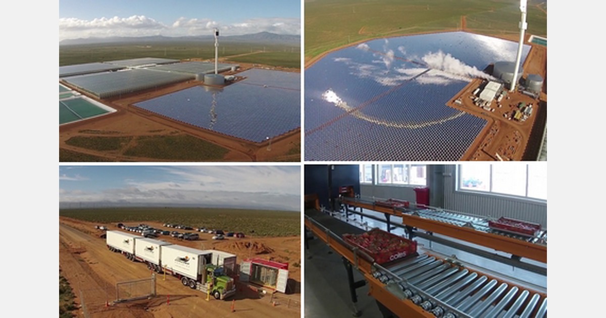 Drone footage: Sundrop Farms in full production