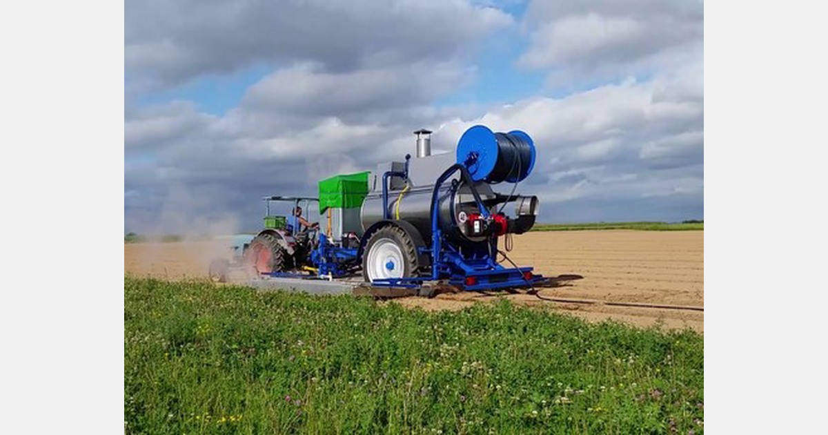 Germany: Soil steaming machines facilitate weed control