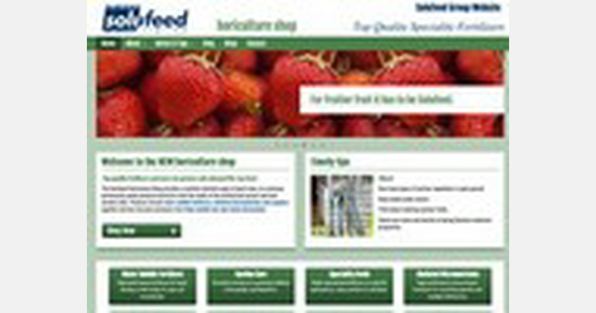 UK: Solufeed opens new webshop