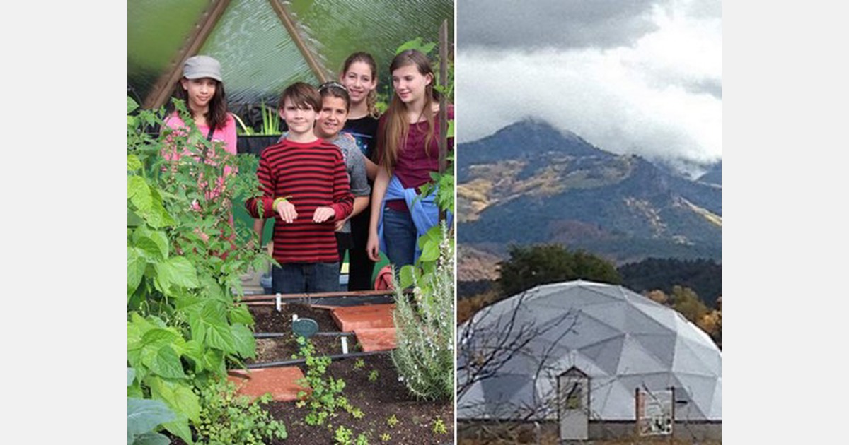 US (CO): Geothermal domes nurture plants and learning