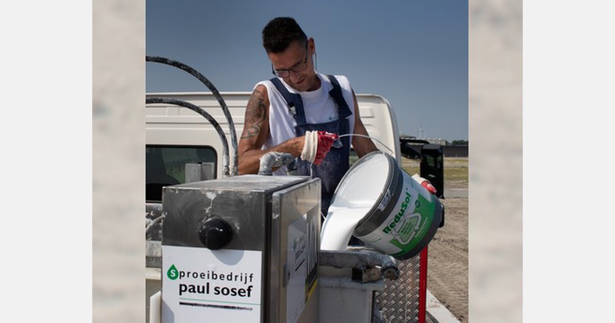 Coatings packed in recycled buckets