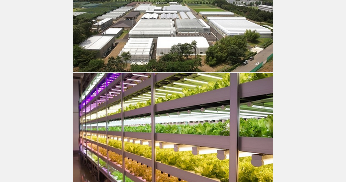 Celebrating long journey in R&D and promoting vertical farming in Japan