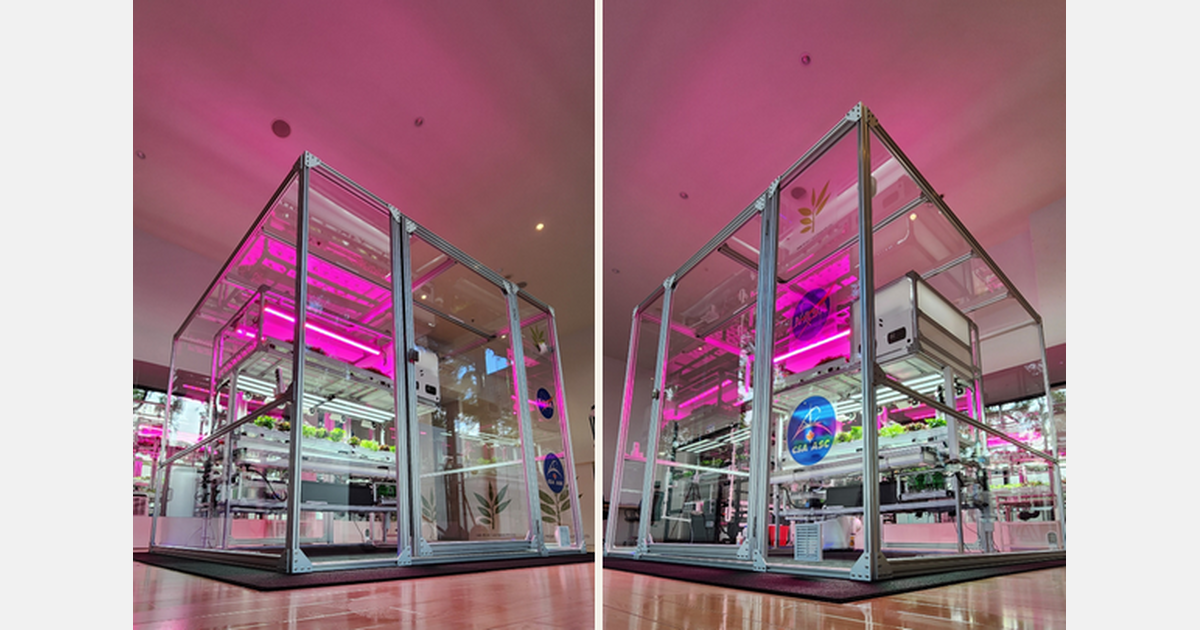 Saving space with 'telescoping' gutter systems that grow with the plant