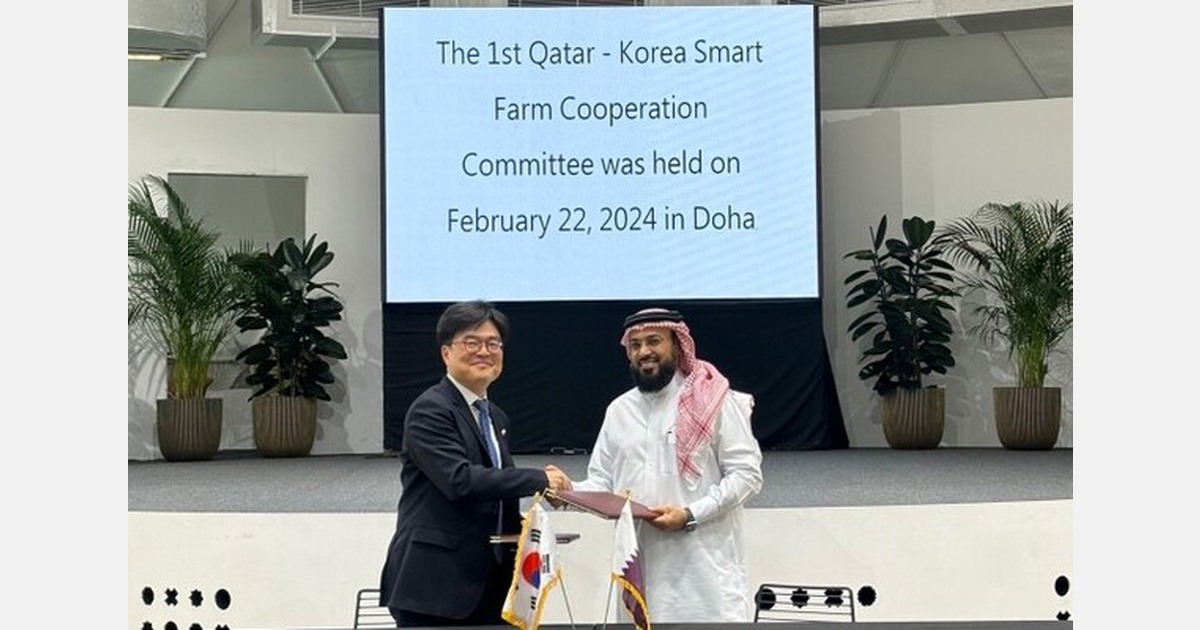 South Korea: MAFRA proposes Qatar to invest in K-Smart Farm Innovation Valley