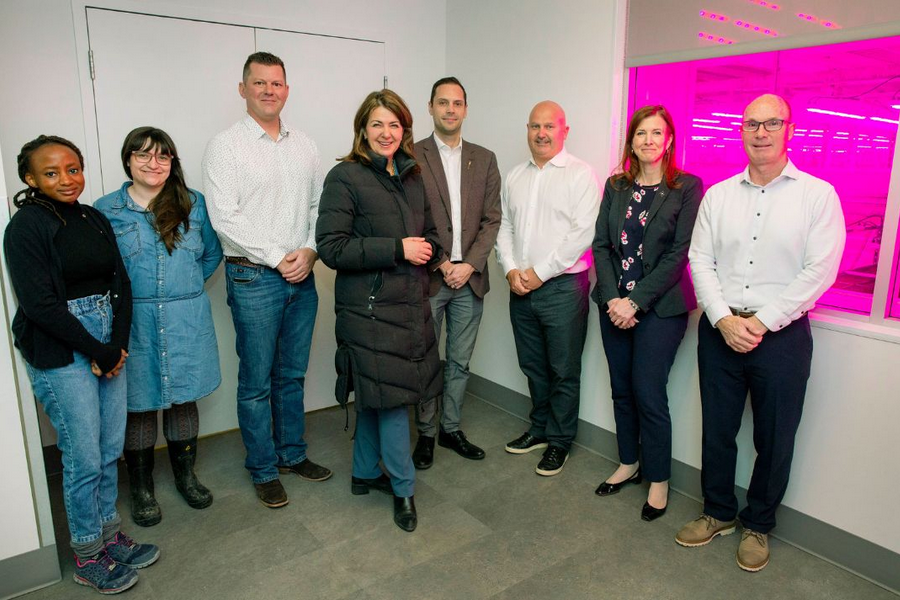 Premier of Alberta joins official opening of Calgary facility