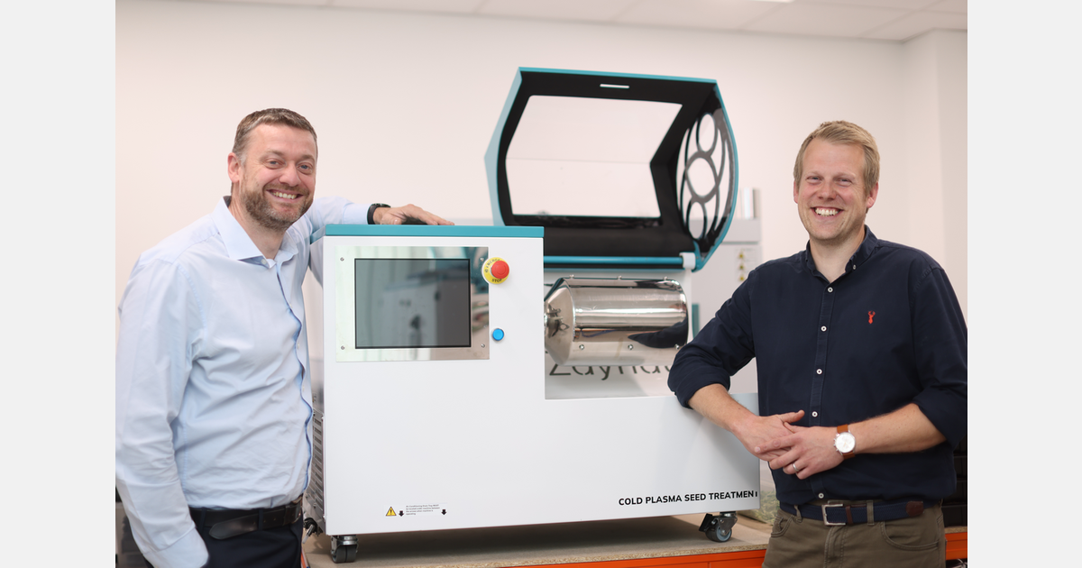 Cold plasma seed treatment system developers expand engineering and ...